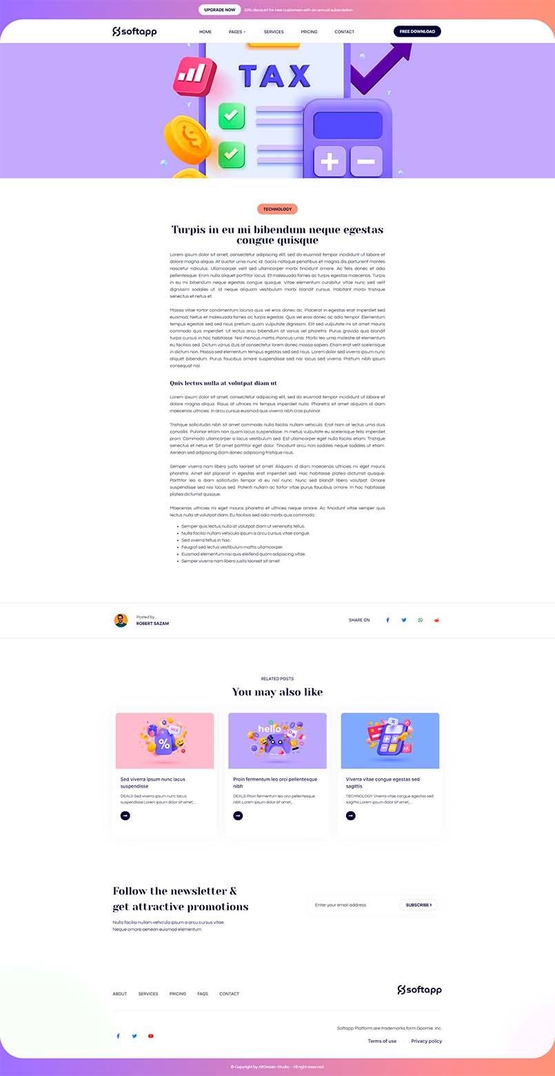 Softapp - Software & SaaS Elementor Template Kit by Alt-Desain | ThemeForest